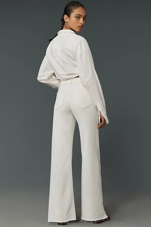 Paige The Anessa High-rise Wide-leg Jeans