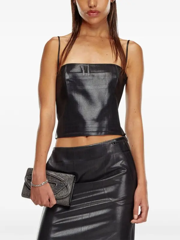 DIESEL® T-treasure Logo-plaque Tank Top