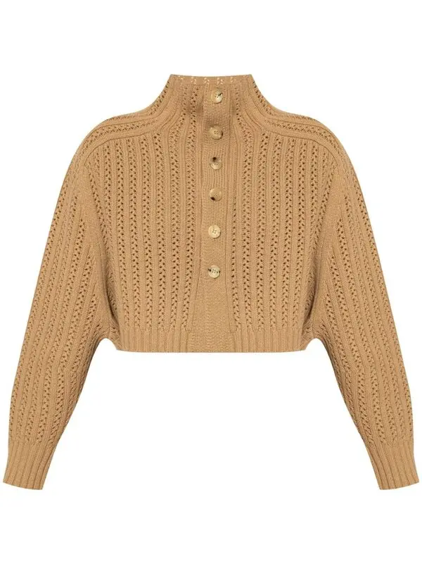 Max Mara Hodeida Cropped Sweater