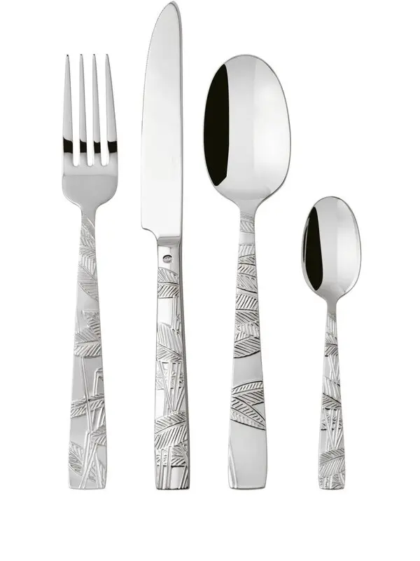 SAMBONET Jungle Stainless Steel Cutlery - Silver