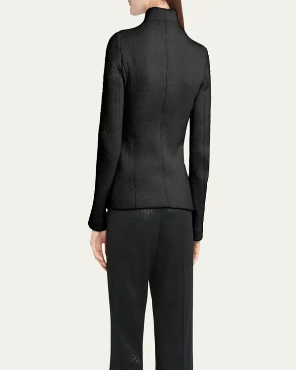 Giorgio Armani Cashmere-blend Knit Jacket