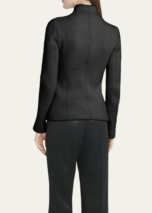 Giorgio Armani Cashmere-blend Knit Jacket