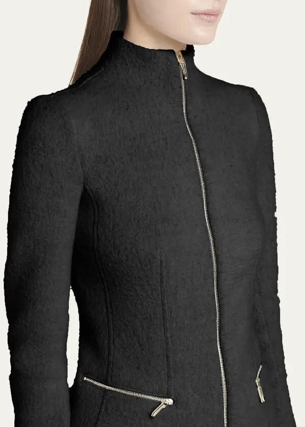 Giorgio Armani Cashmere-blend Knit Jacket