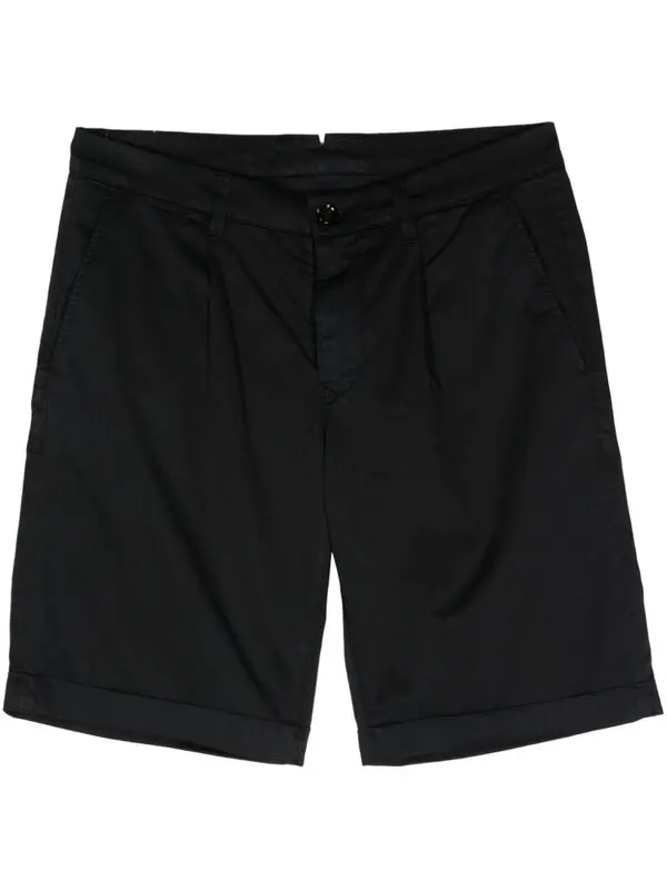 MOORER Alicudi-kel Chino Shorts - Blue