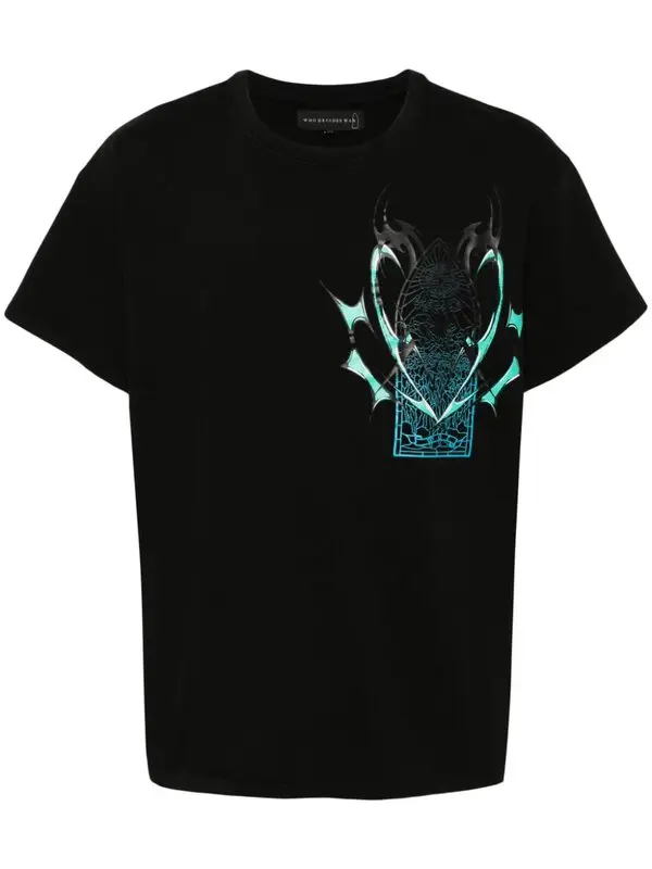 WHO DECIDES WAR Amore Cotton T-shirt