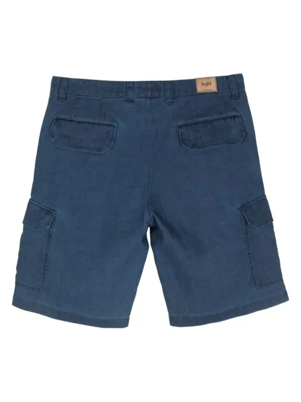 MOORER Aron Linen Cargo Shorts