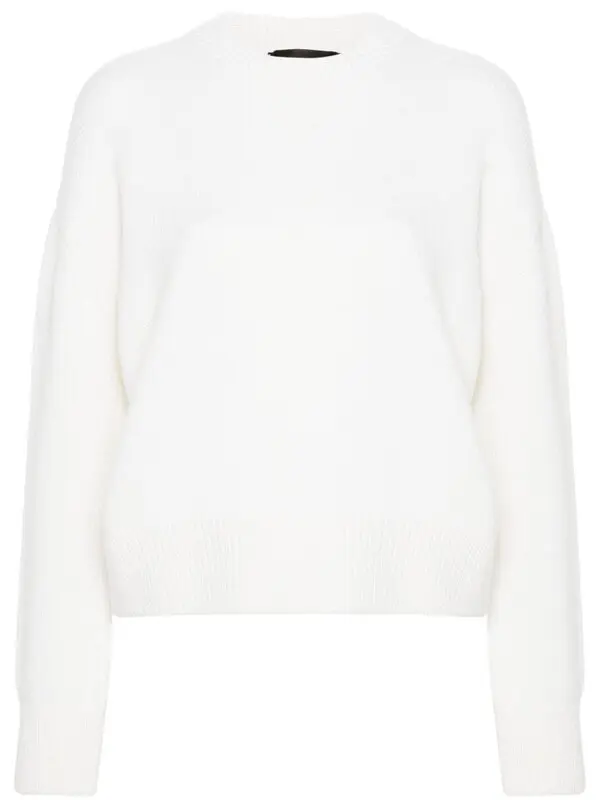 Fabiana Filippi Merino Wool Jumper - White