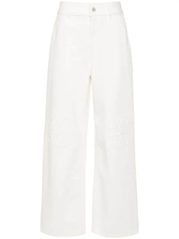 Loewe Anagram Wide-leg Jeans