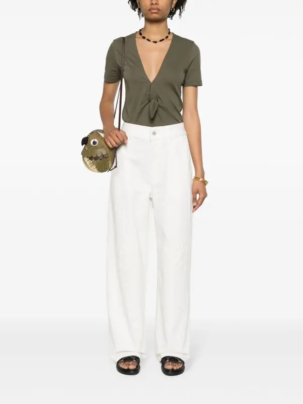 Loewe Anagram Wide-leg Jeans