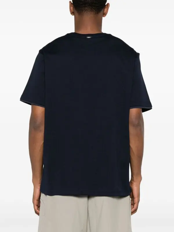 Herno Short-sleeve Cotton T-shirt - Blue