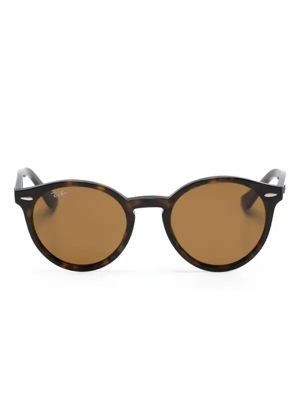 Ray-ban Oval-frame Sunglasses - Brown