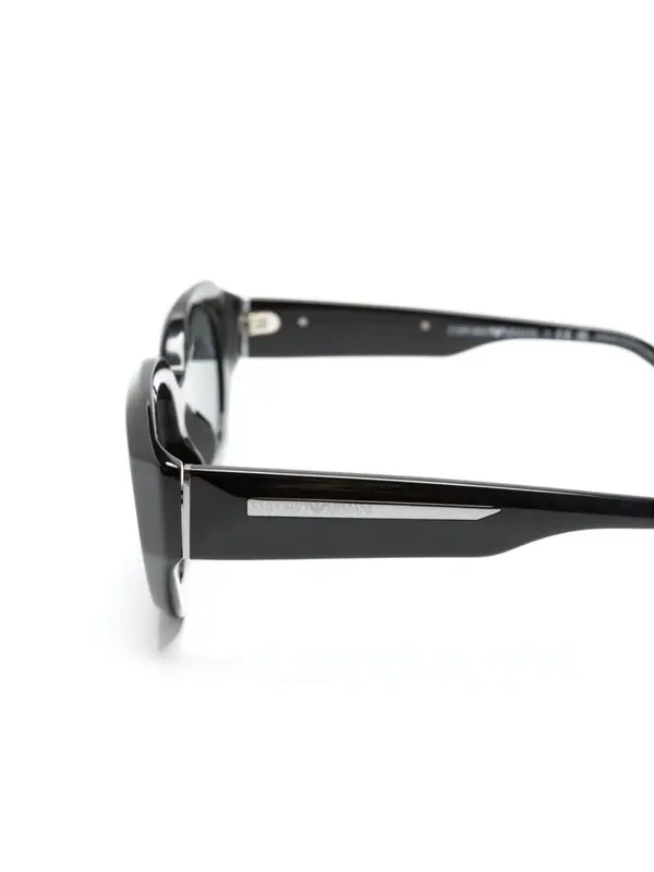 Emporio Armani Oval-frame Sunglasses