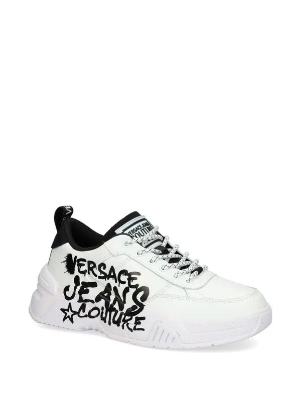 Versace Logo-print Lace-up Sneakers