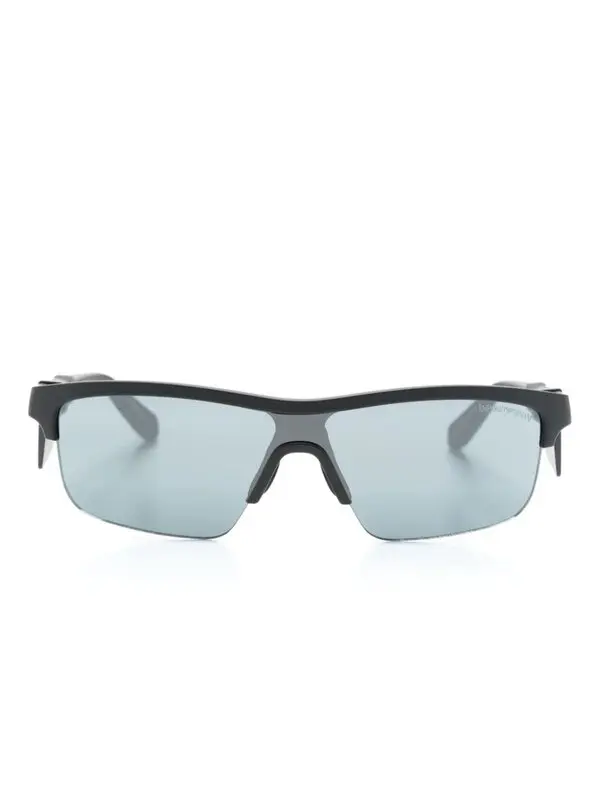 Emporio Armani Shield-frame Sunglasses - Black