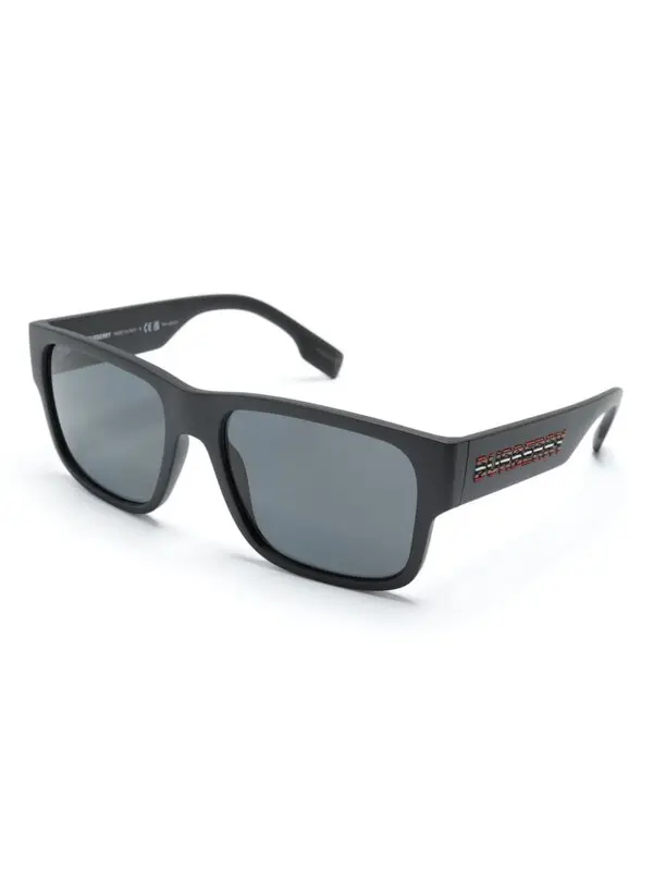 Burberry Logo-embossed Square-frame Sunglasses