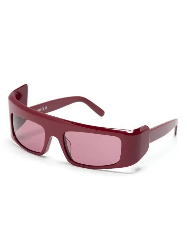Gcds Wraparound-frame Sunglasses
