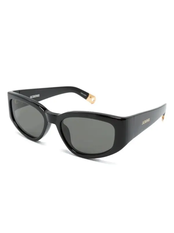 Jacquemus Les Lunettes Gala Sunglasses - Black