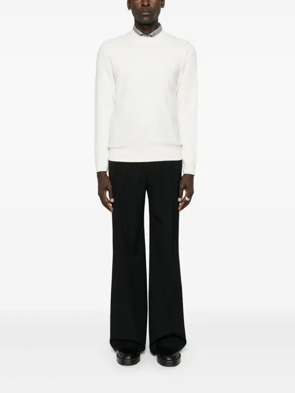 Emporio Armani Crew-neck Virgin Wool Jumper