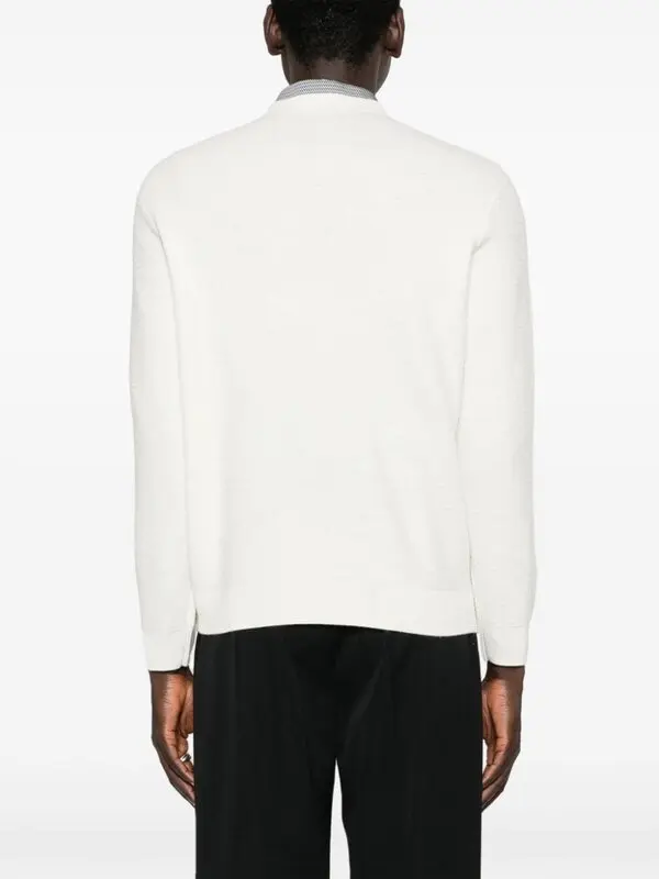 Emporio Armani Crew-neck Virgin Wool Jumper