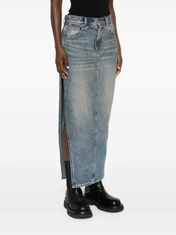 R13 Devon Mid-rise Maxi Skirt