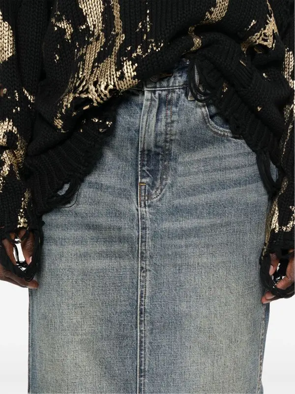 R13 Devon Mid-rise Maxi Skirt