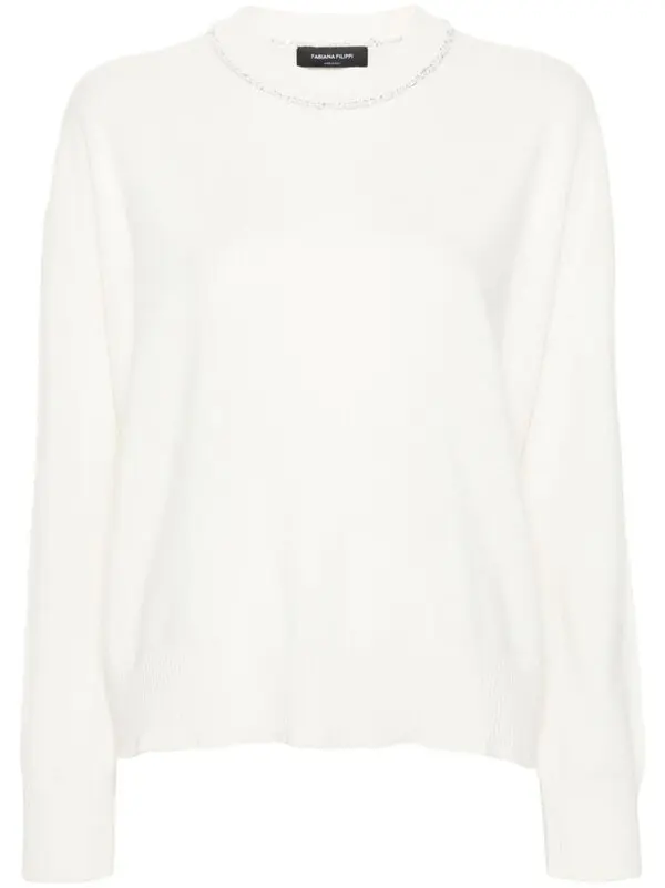 Fabiana Filippi Sequin-detailing Jumper