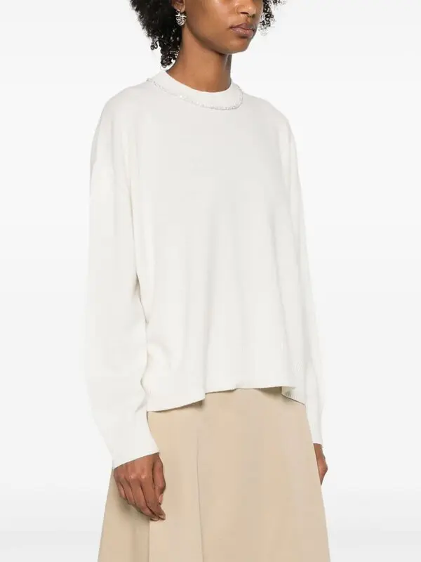 Fabiana Filippi Sequin-detailing Jumper