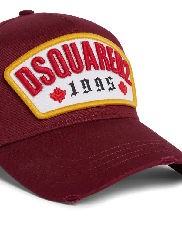 Dsquared2 Logo-appliqué Baseball Cap