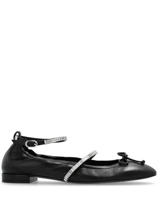 STUART WEITZMAN Stefanie Ballerina Shoes - Black