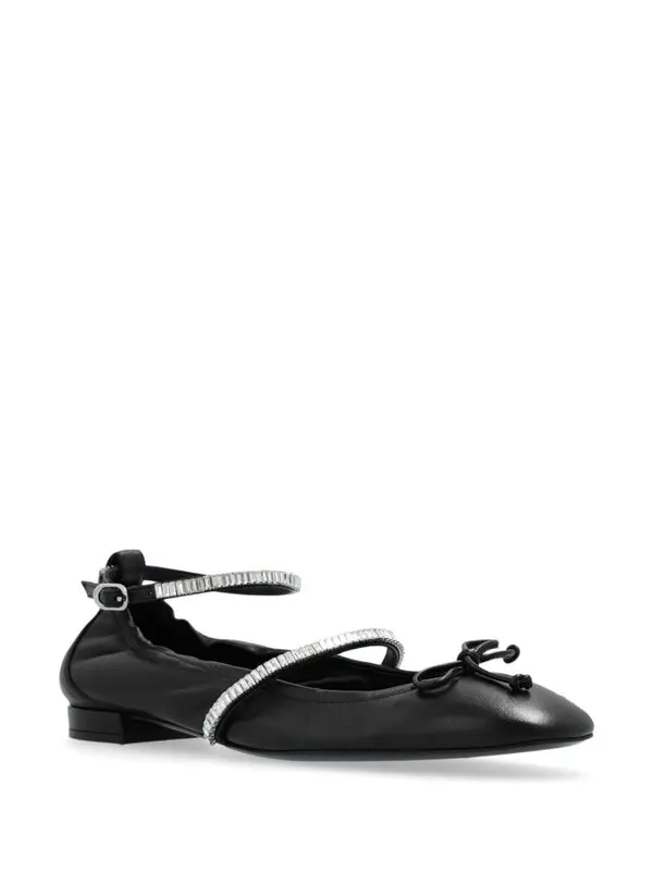 STUART WEITZMAN Stefanie Ballerina Shoes - Black