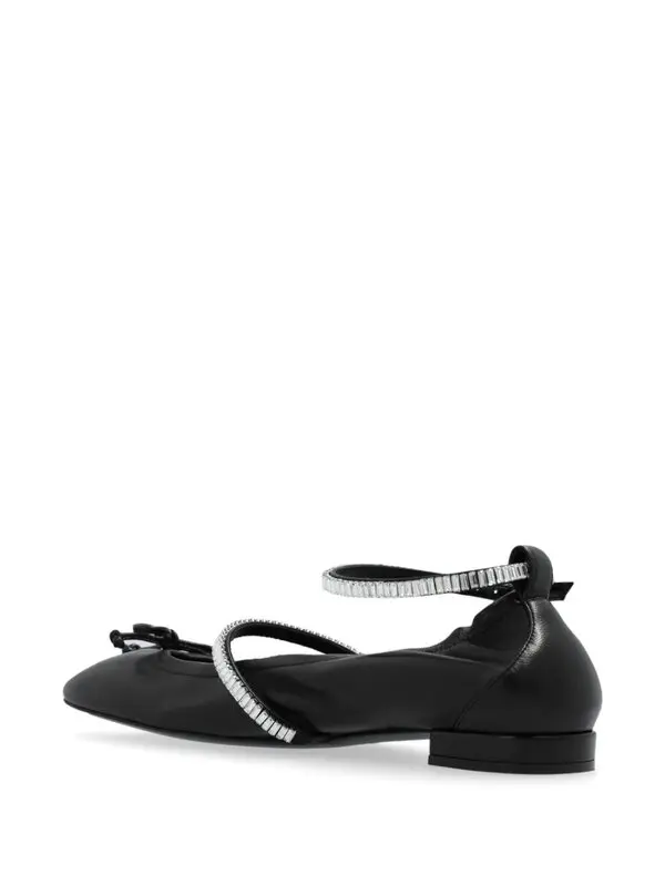 STUART WEITZMAN Stefanie Ballerina Shoes - Black