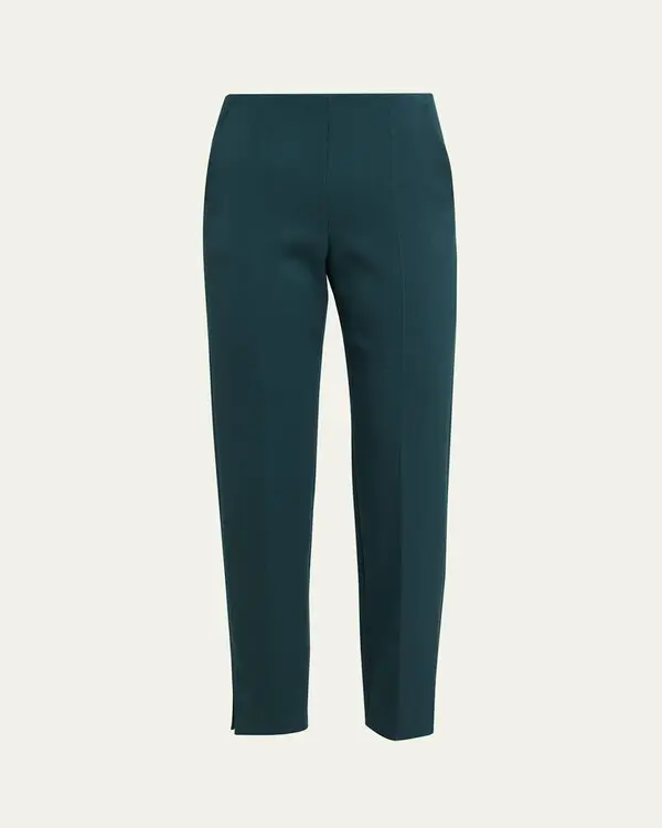 Giorgio Armani Slim-leg Stretch Wool Trousers