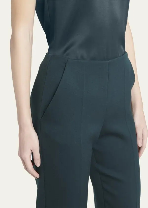 Giorgio Armani Slim-leg Stretch Wool Trousers
