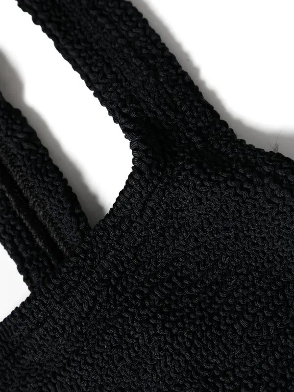 Hunza G Xandra Crinkle-effect Bikini - Black