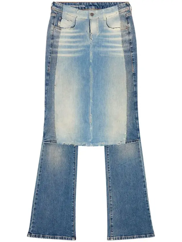 DIESEL® D-sel 007x8 Flare Jeans