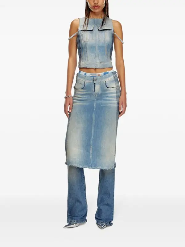 DIESEL® D-sel 007x8 Flare Jeans