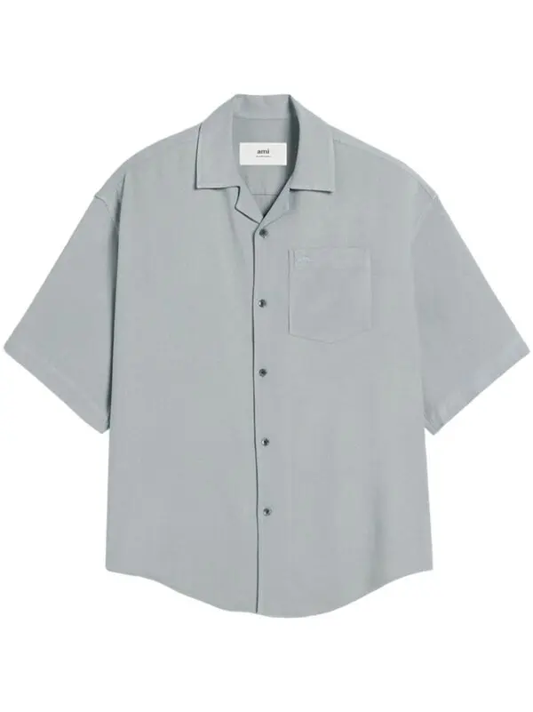 AMI Paris Boxy Short-sleeve Shirt