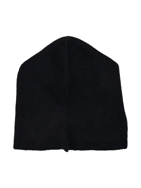 GANNI Wool-blend Balaclava - Black