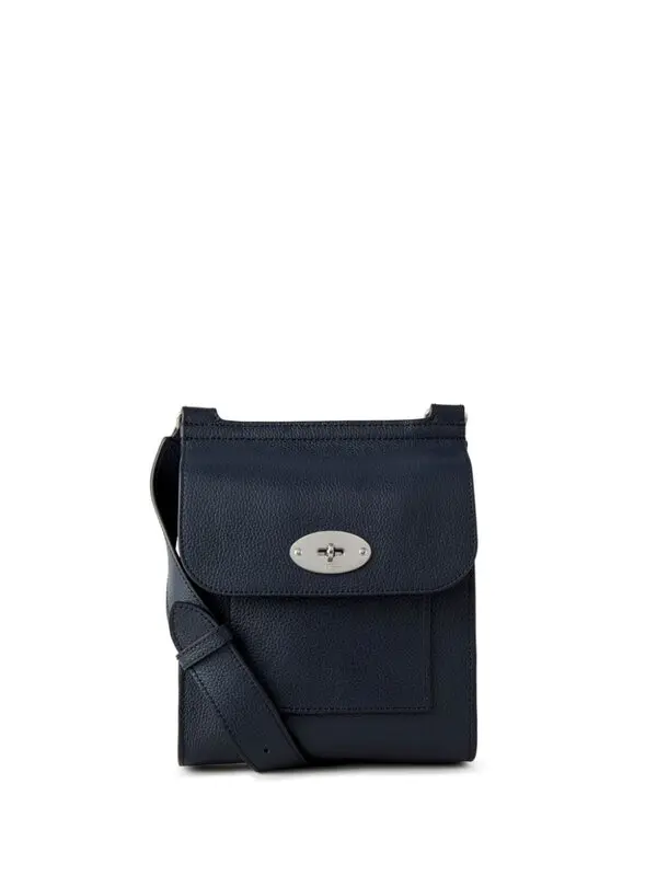 Mulberry Small Antony Leather Shoulder Bag - Blue