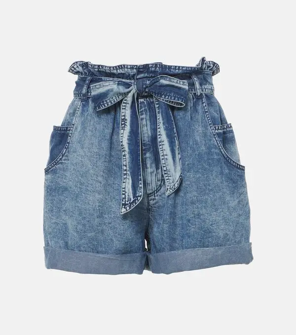 MARANT ETOILE Pierine Denim Shorts - Blue