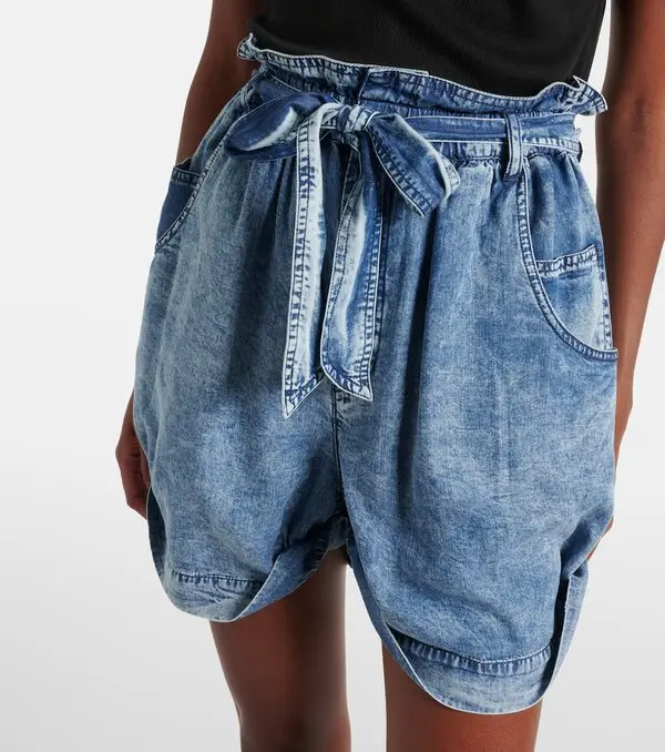 MARANT ETOILE Pierine Denim Shorts