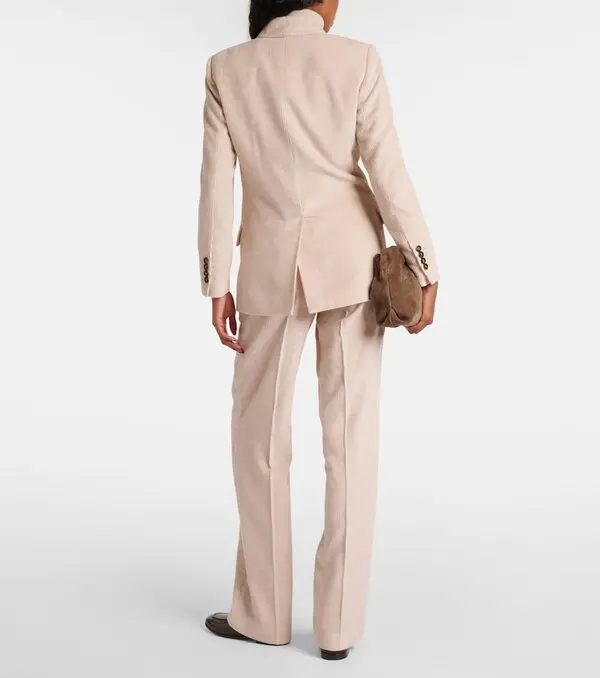 Brunello Cucinelli Double-breasted Blazer - Beige