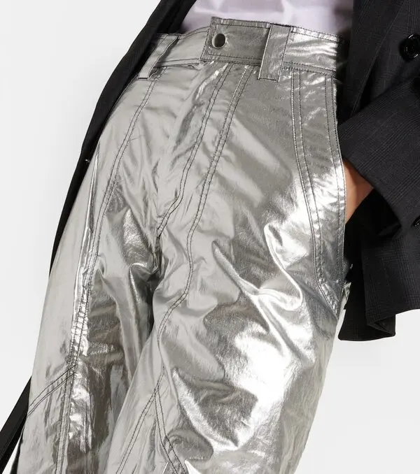 Isabel Marant Étoile Divina Wide-leg Cargo Jeans