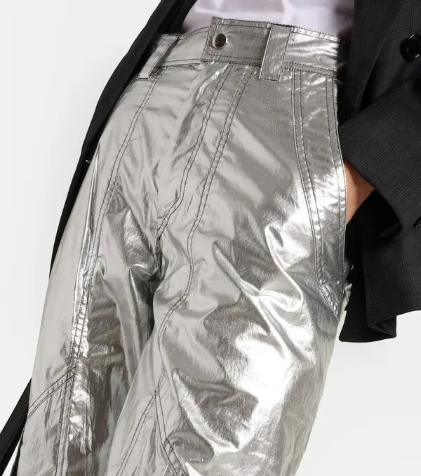Isabel Marant Étoile Divina Wide-leg Cargo Jeans