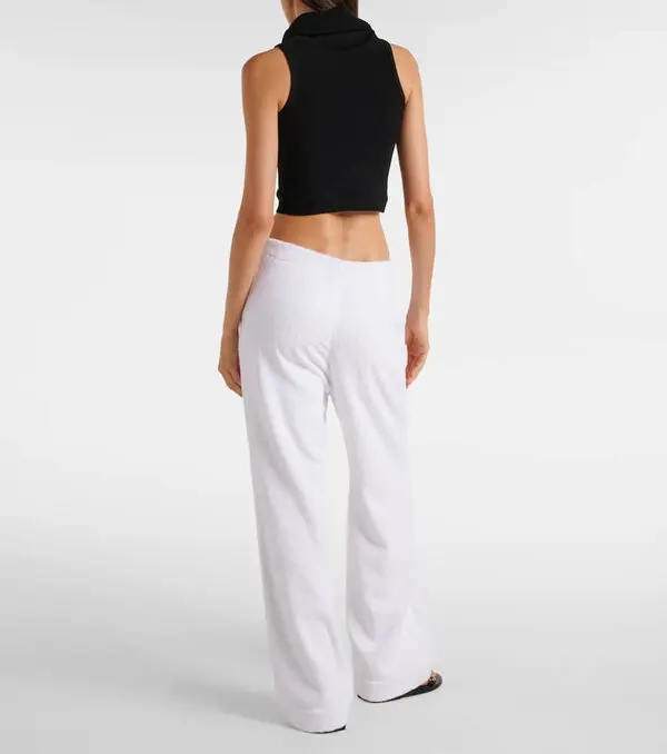Alaïa Low-rise Straight Pants