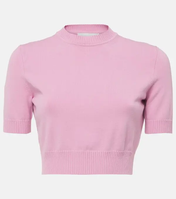 Sportmax Premier Knitted Crop Top