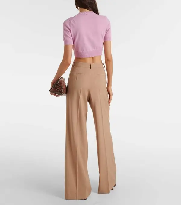 Sportmax Premier Knitted Crop Top