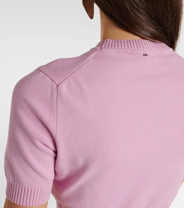 Sportmax Premier Knitted Crop Top