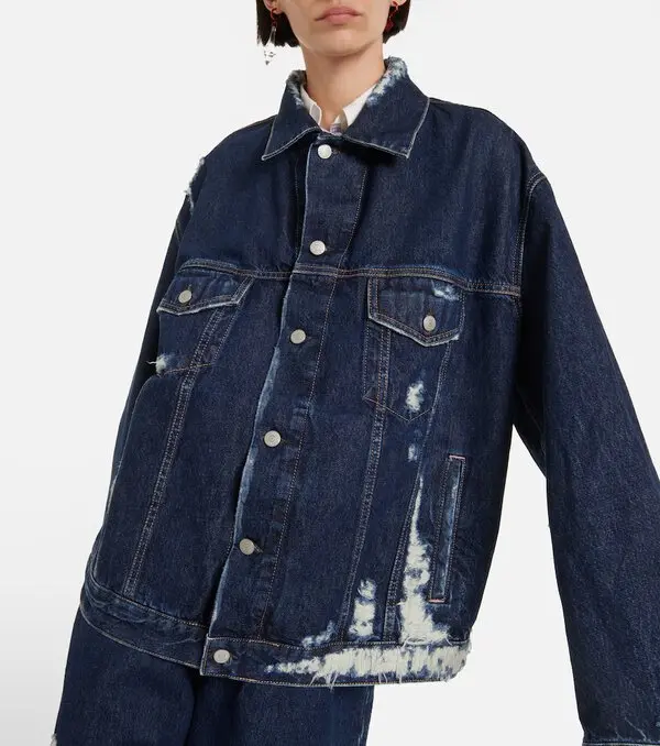 Acne Studios Distressed Denim Jacket