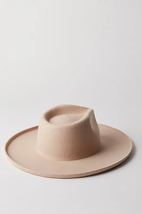 Wyeth Aubrey Pencil Brim Felt Hat In Oatmeal - 71% Off  display picture 3